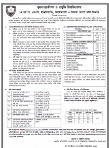 KUET admission circular 2020-21 PDF Download | www.kuet.ac.bd