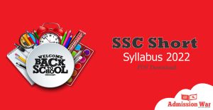SSC Short Syllabus 2026- All Subject PDF Download - Admissionwar.com