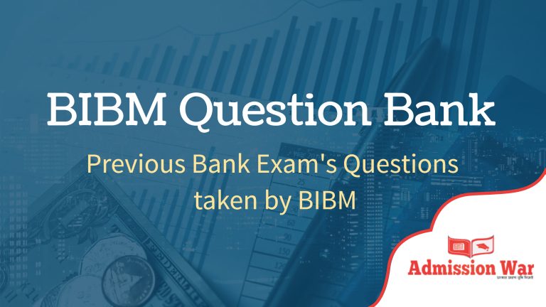 BIBM Question Bank PDF Download | Previous Bank questions